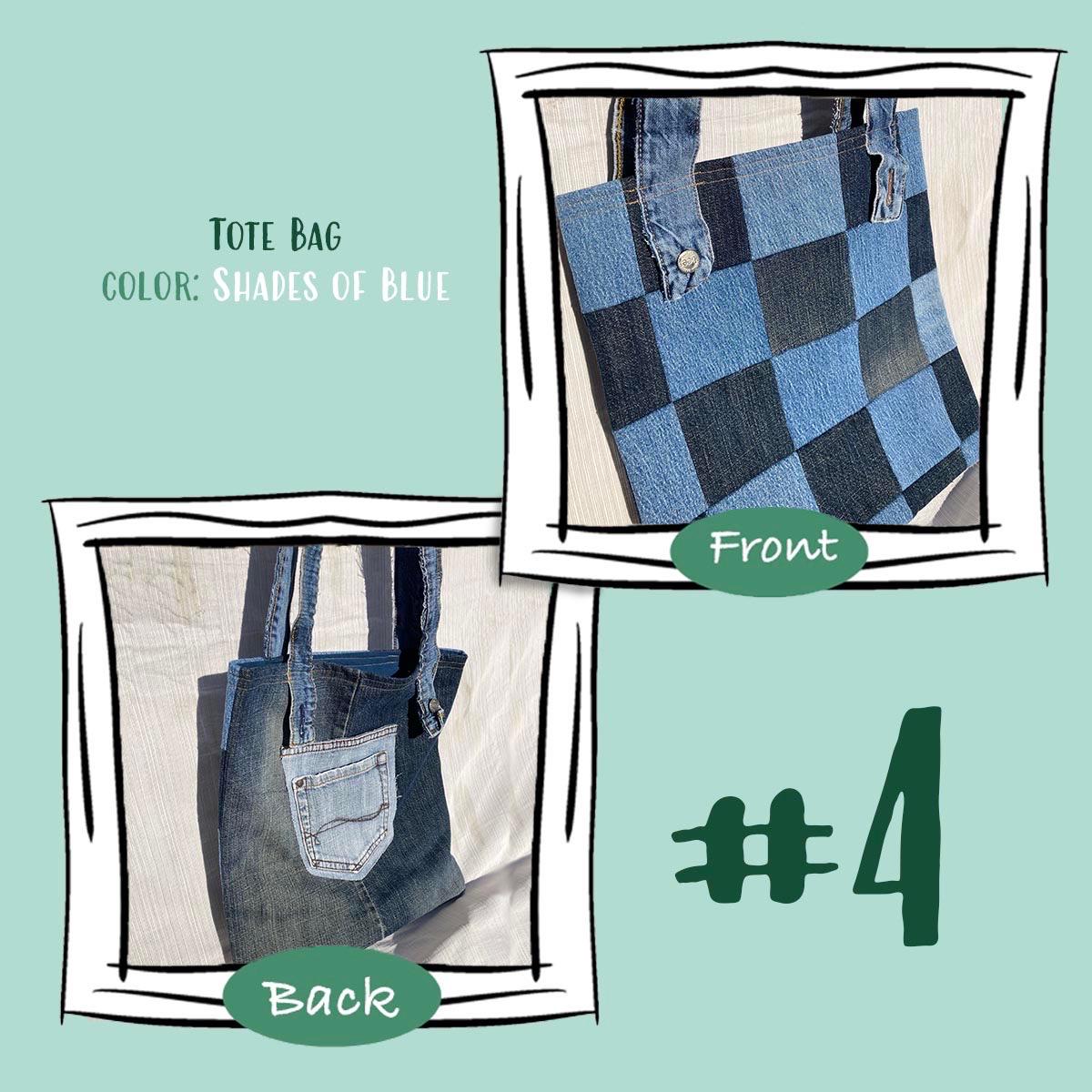 Upcycled Denim Bag - Etsy