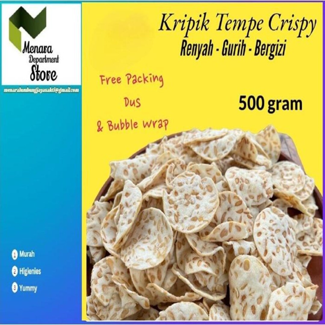 Chips Sago Tempeh Crispy - Etsy