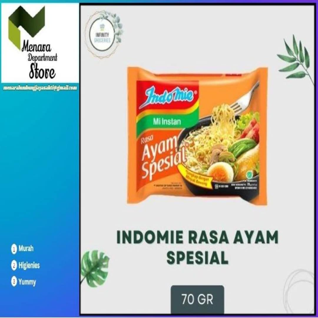 Indomie Instant Noodles With Chicken Soup Special Indofood - Etsy