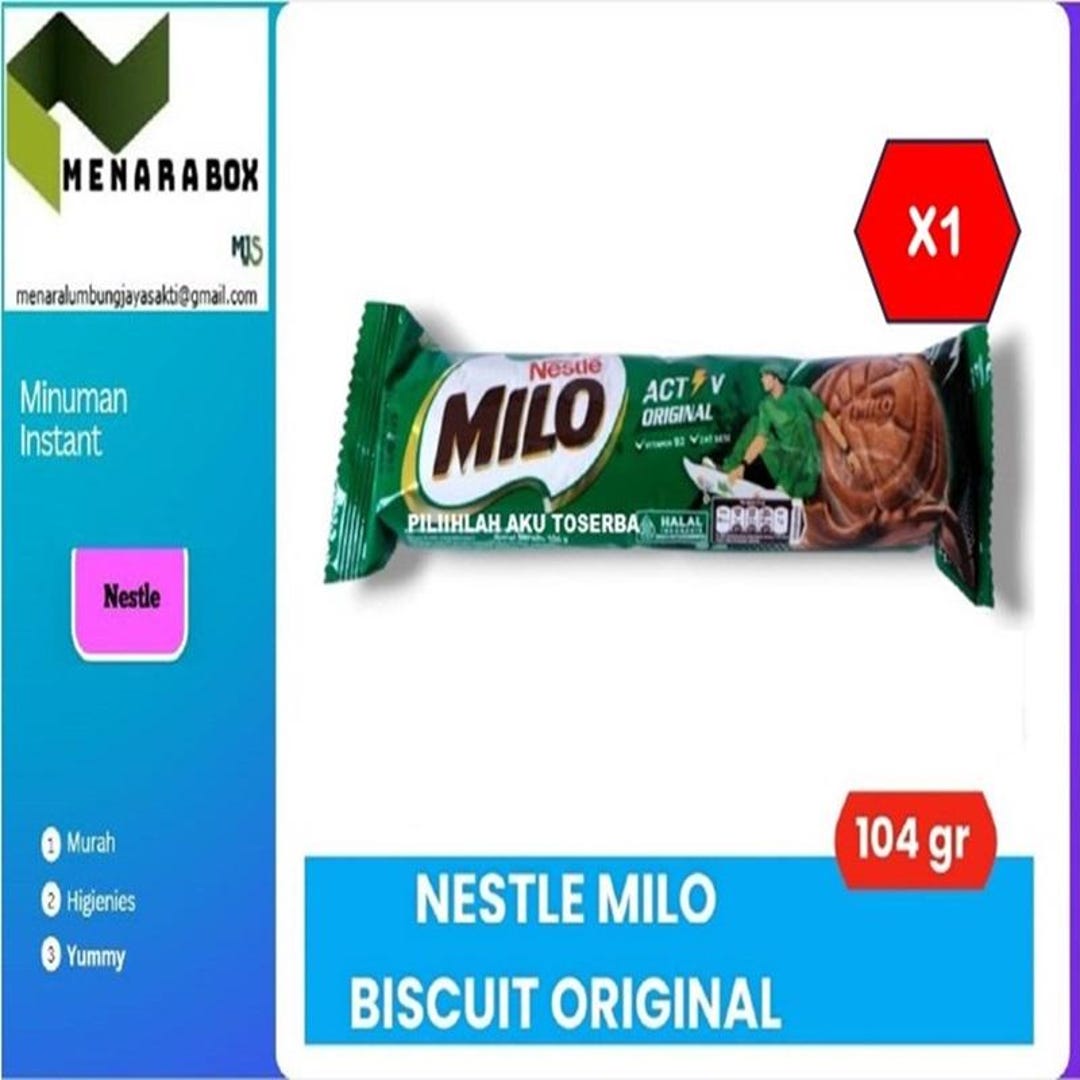 Indonesian Original Milo Biscuit Bar - Etsy