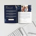 Gala Event Program Booklet Benefit Auction Navy Blue and Gold Nonprofit ...