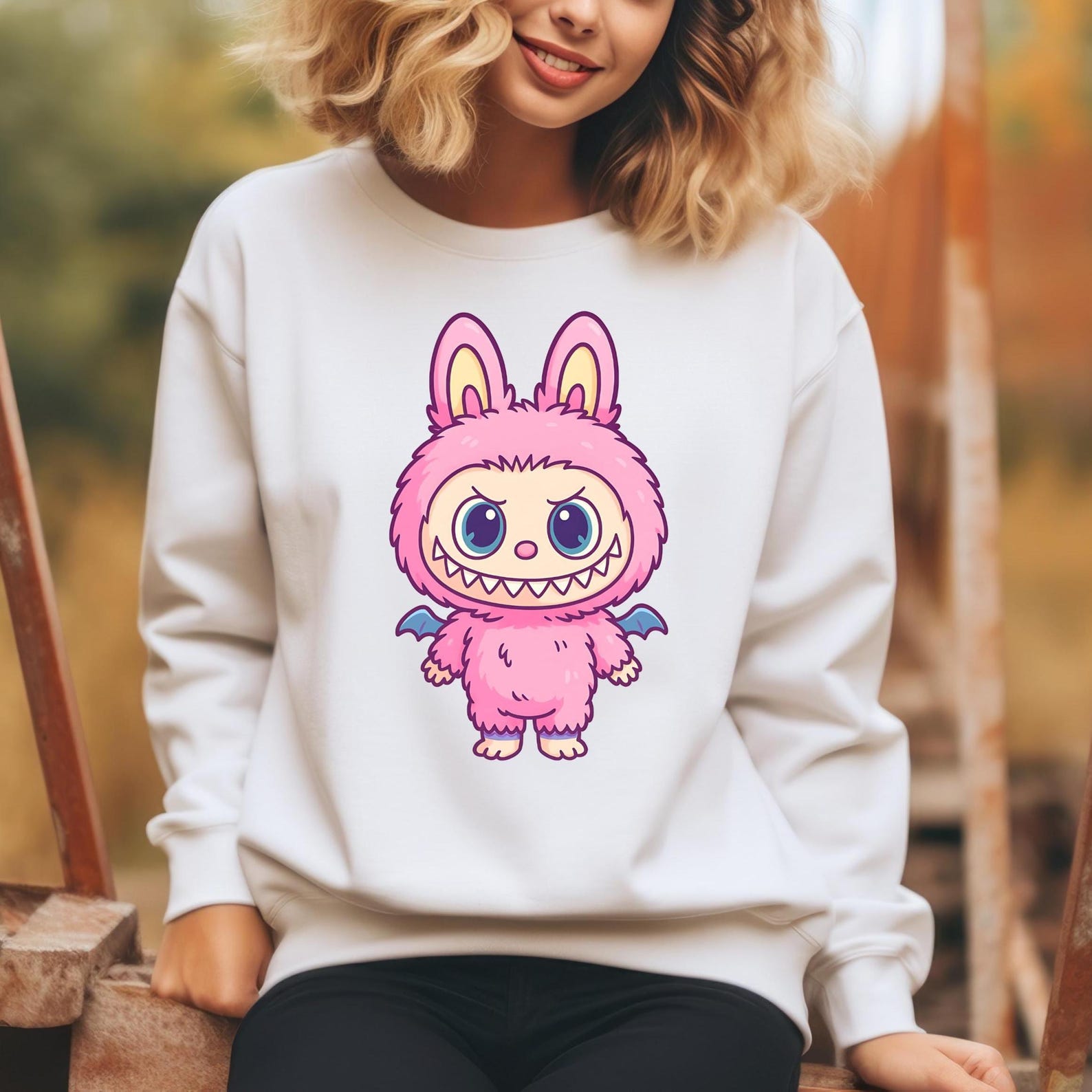 Labubu PNG, Pastel Cute Bunny Clipart, Chibi Character Digital Download ...