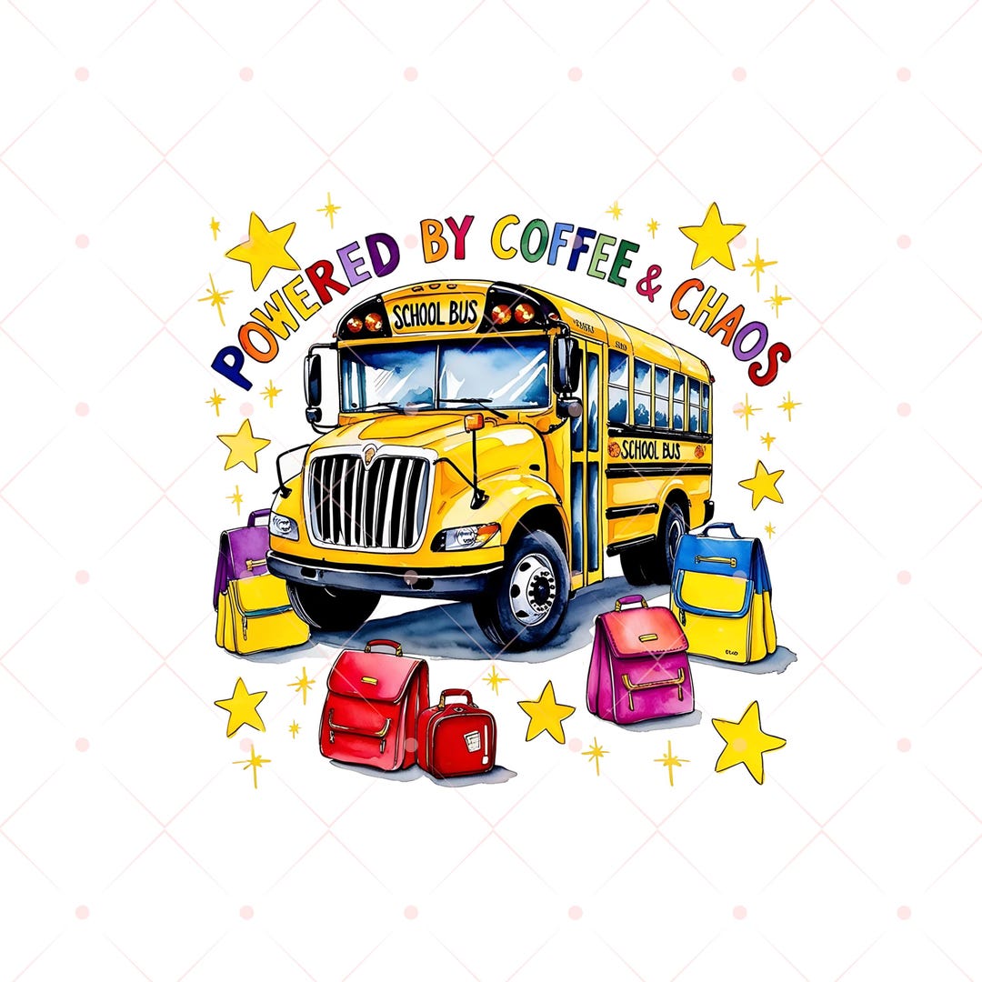 School Bus Driver Sublimation PNG Digital Download Best Bus Driver Ever ...