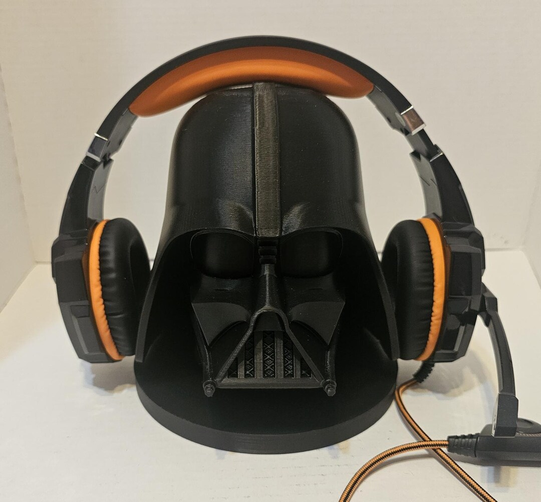 Darth Vader Bust Headset Stand - Etsy