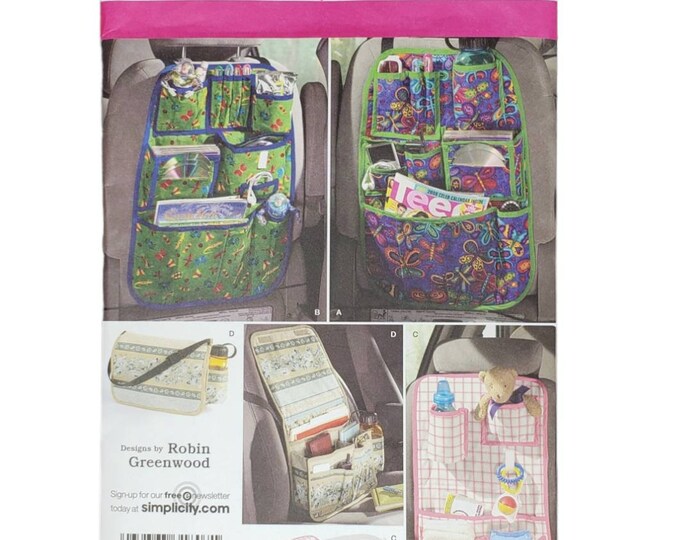 Simplicity Car Organizer Pattern 2916 Uncut, Designs by Robin Greenwood ...
