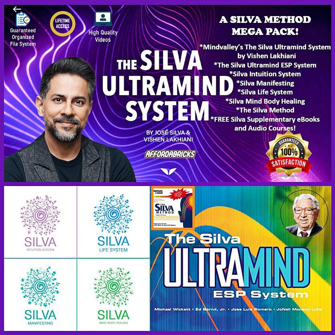 The Silva Ultramind System With Mega Bundle Audio Programs From Laura ...