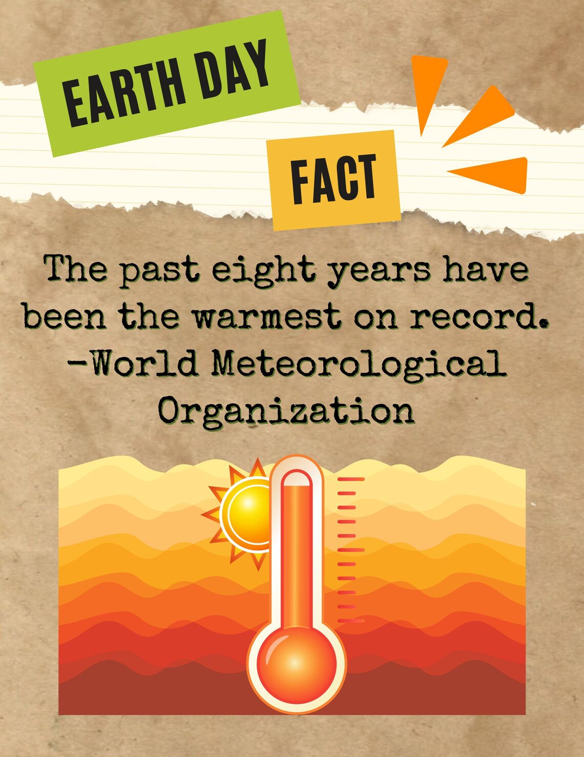10 Earth Day Bulletin Board Fact Sheets – Educational & Eye-opening - Etsy