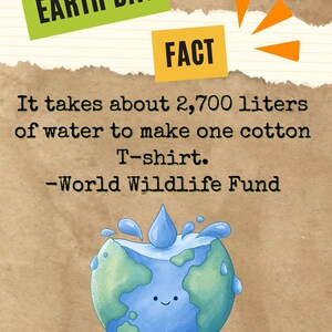 10 Earth Day Bulletin Board Fact Sheets – Educational & Eye-opening - Etsy