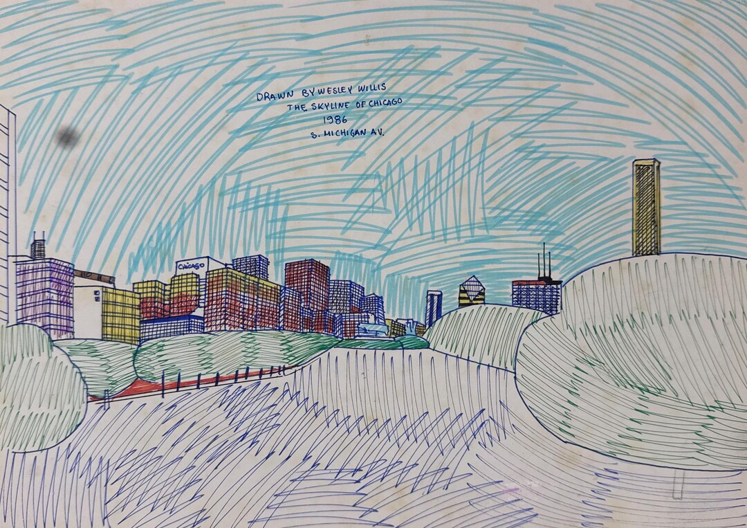 Rare drawing on paper handmade - Etsy España