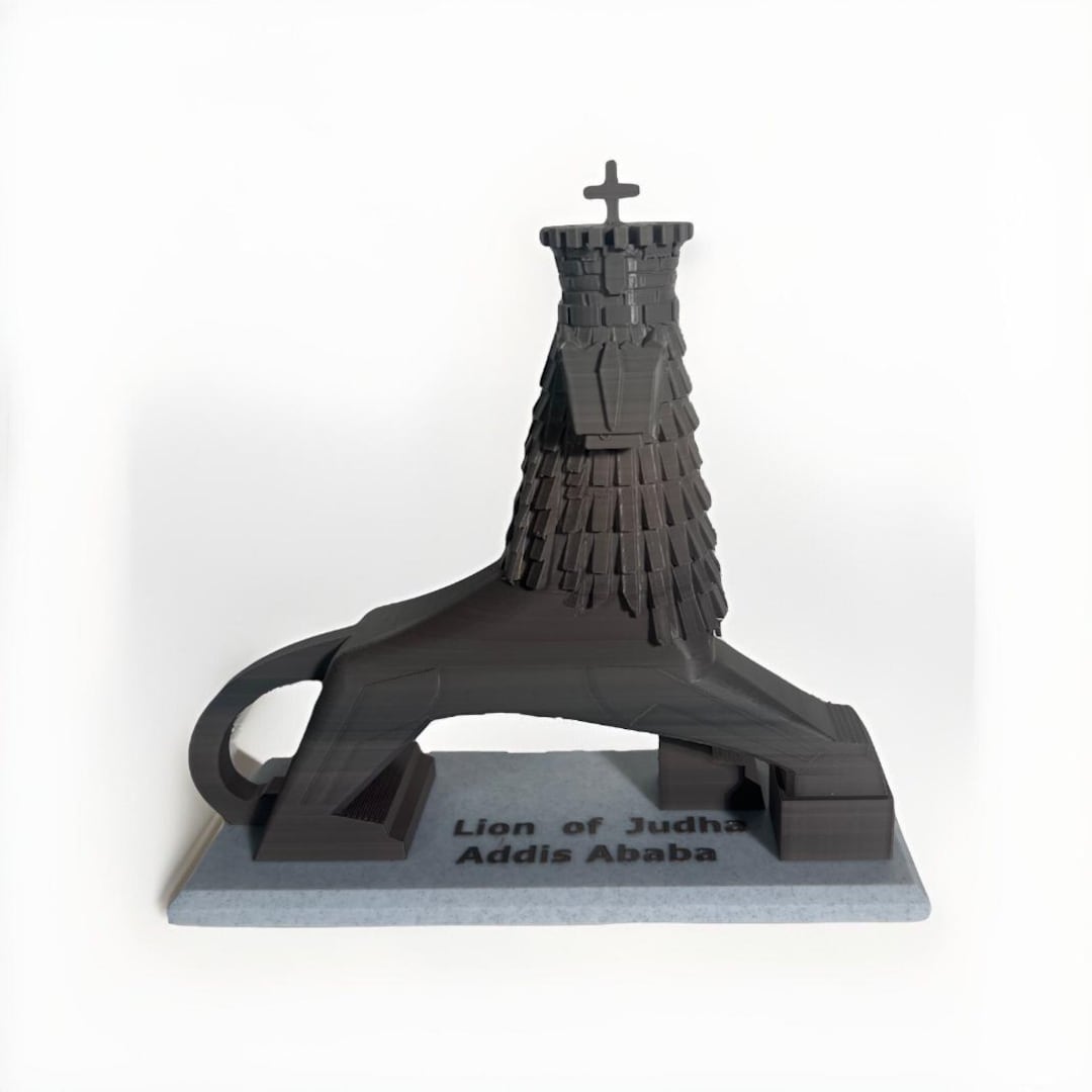 Ethiopia Lion of Judah Statue 3d-printed Custom Made - Etsy