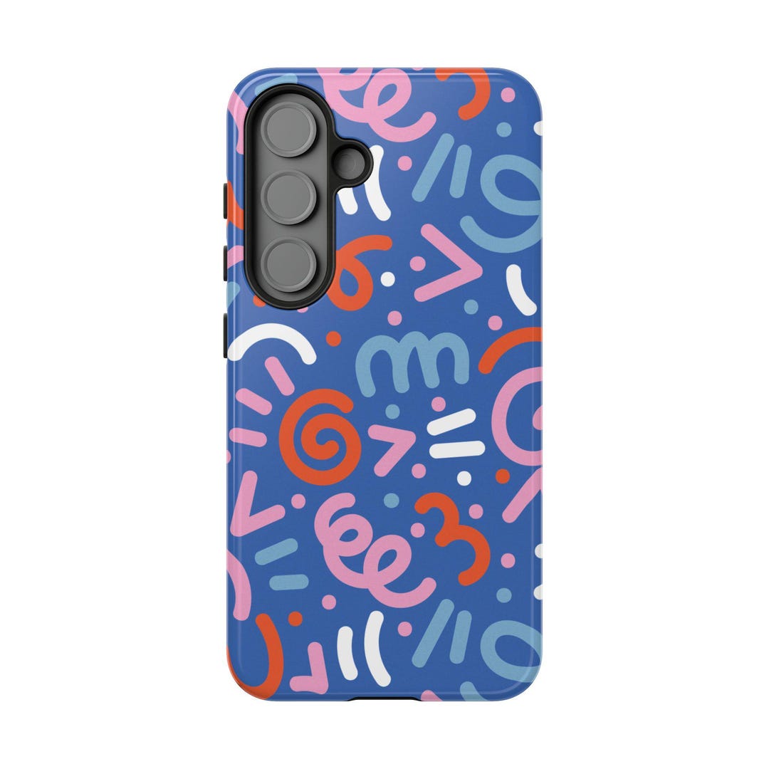 SQUIGGLY DOODLE Phone Case | for Galaxy S25 Ultra, S25 Plus, S25, S24 ...