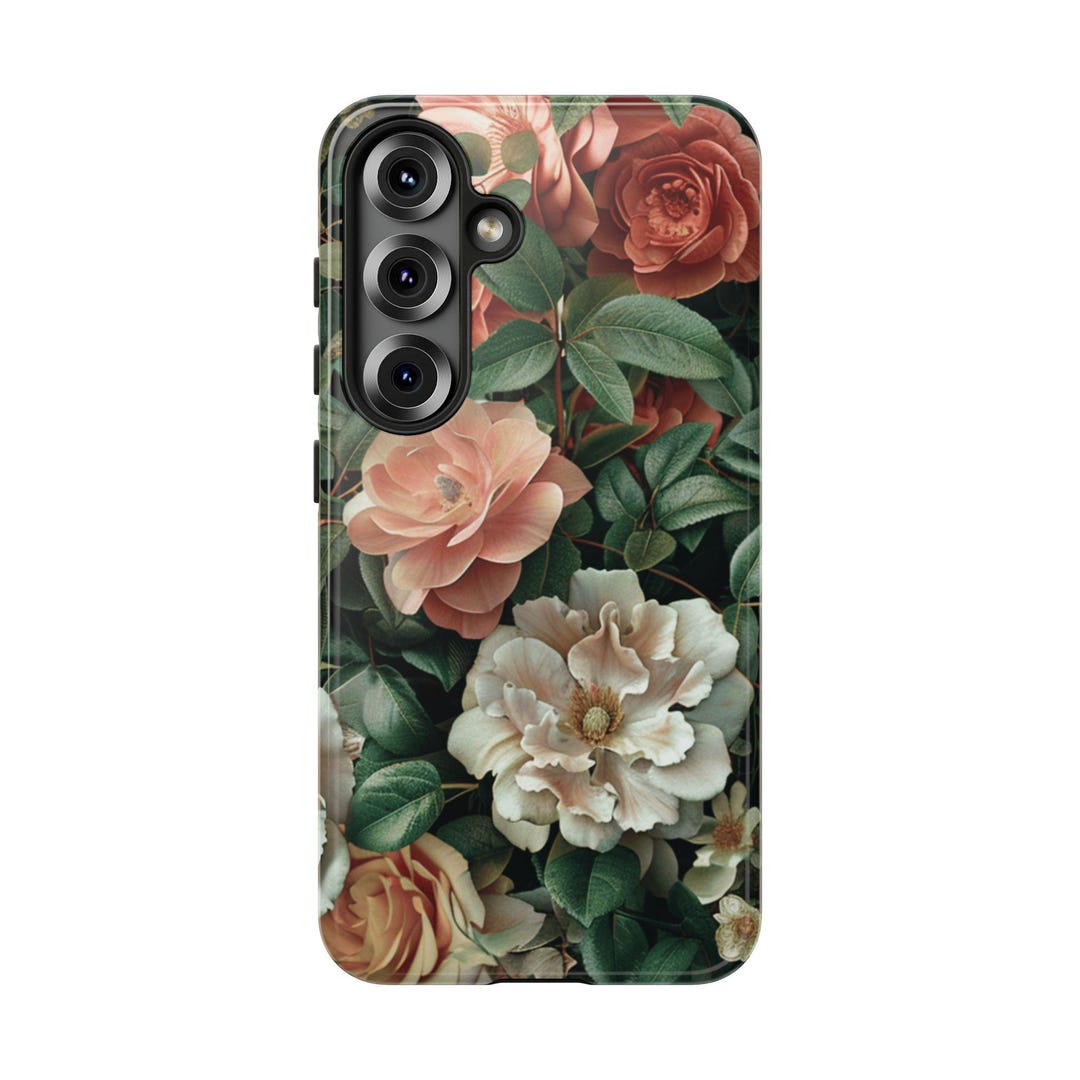 DUSTY PINK ROSES Phone Case | for Galaxy S25 Ultra, S25 Plus, S25, S24 ...