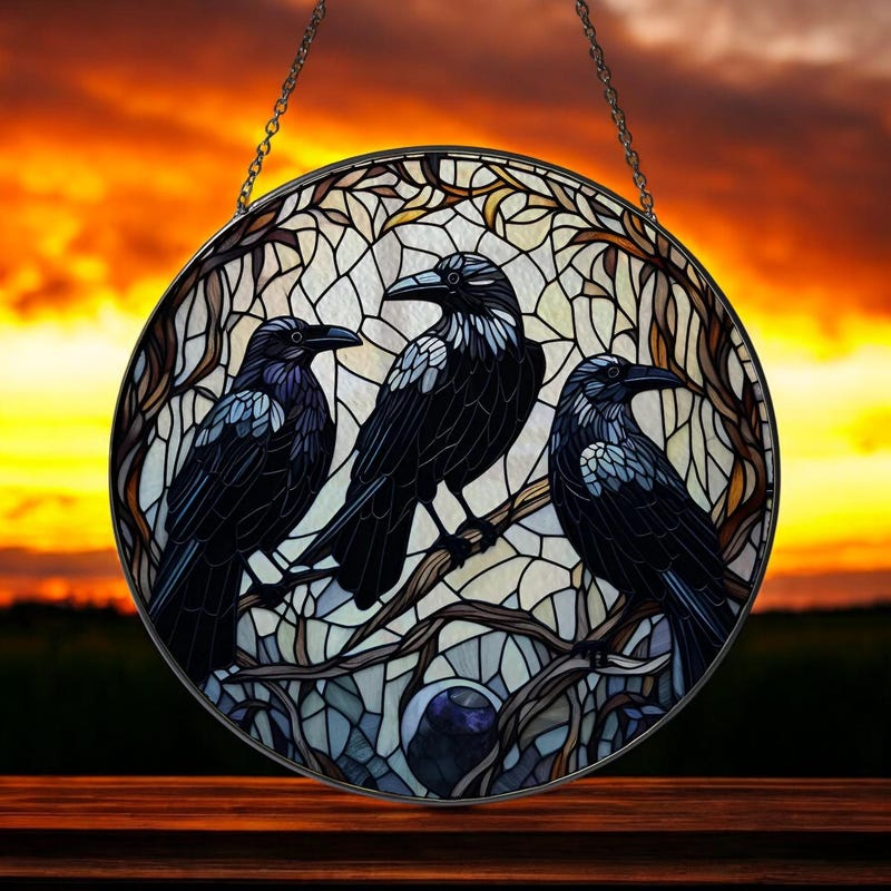 Three Crows - Etsy
