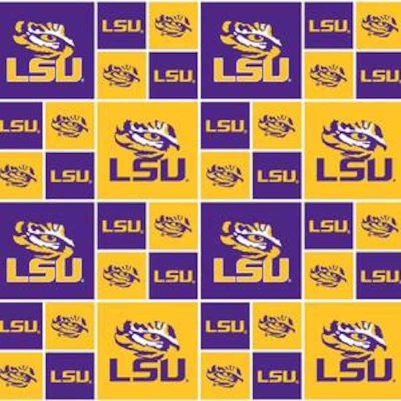 Lsu Fabric - Etsy