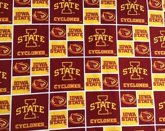 Iowa State Fabric | Etsy