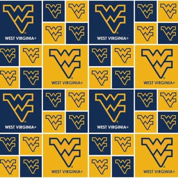 West Virginia Fabric - Etsy