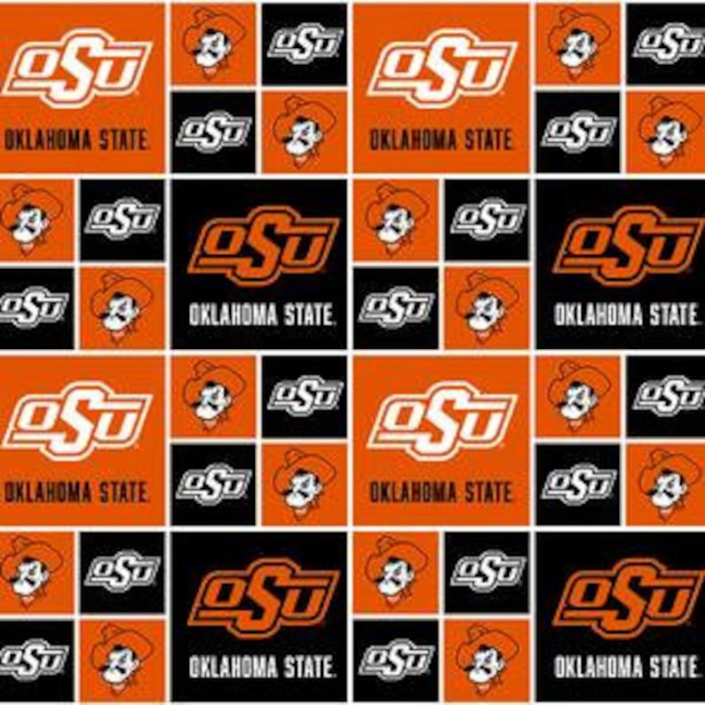 Oklahoma State University Cowboys Fabric by the Half Yard - Etsy
