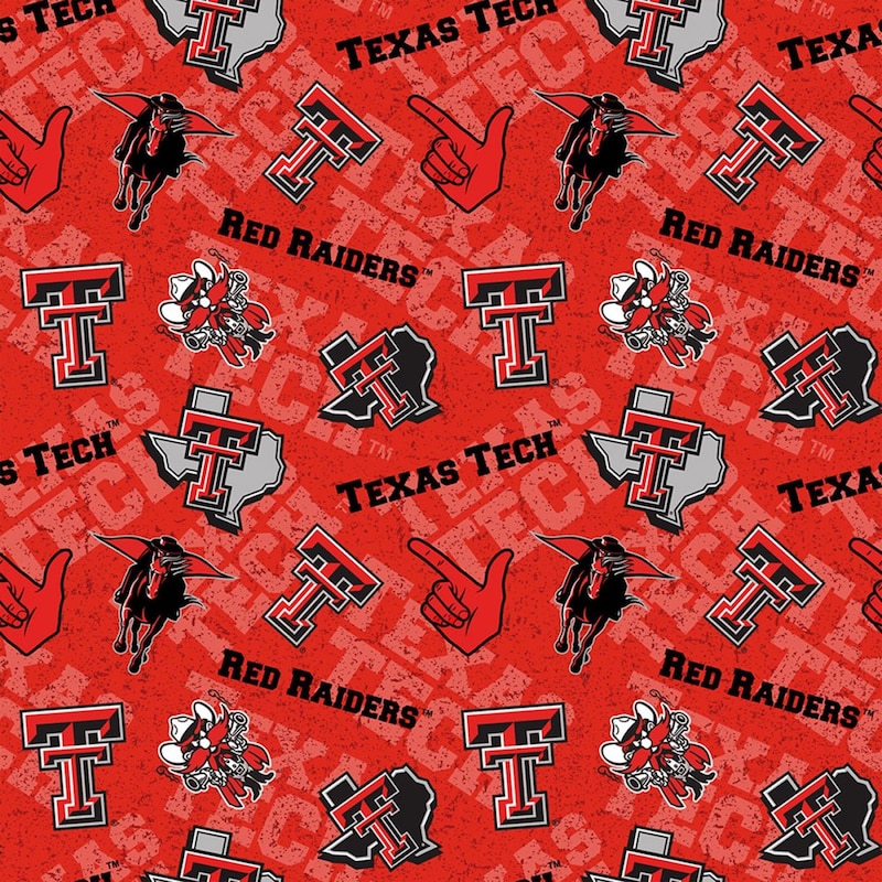 Texas Tech Embroidery - Etsy