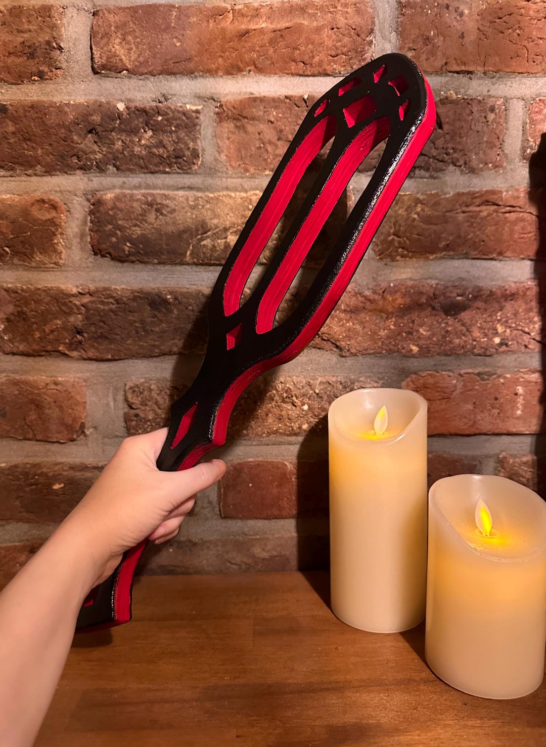 Handcrafted Gothic Cathedral Spanking Paddle Elegant, Powerful, Unique ...
