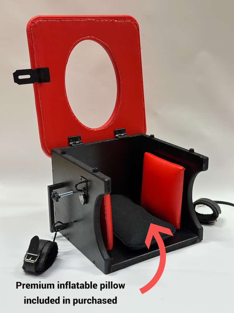 Queening Chair - Elegant BDSM Smotherbox & Bench, for Face Sitting and ...