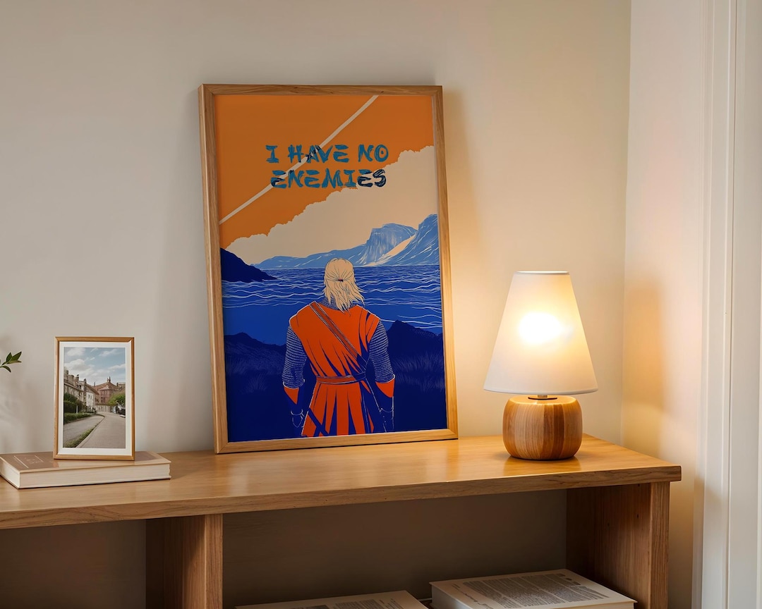 Vinland Saga Thorfinn Poster | I Have No Enemies Print | Viking Anime ...