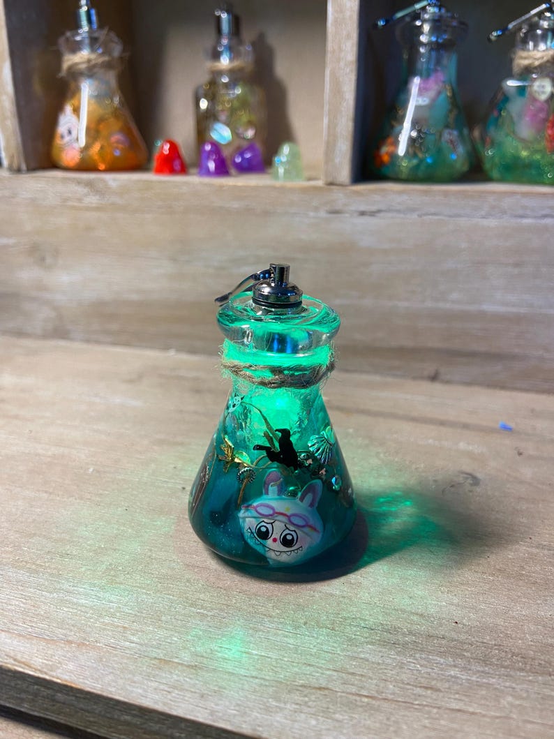Potion Resin Bottle (la Bu)– Light & Glow Oddity Curiosity Jar ...