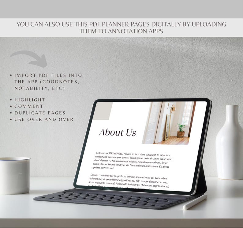 Airbnb Host Welcome Guide | Editable Guest Information Book | House ...