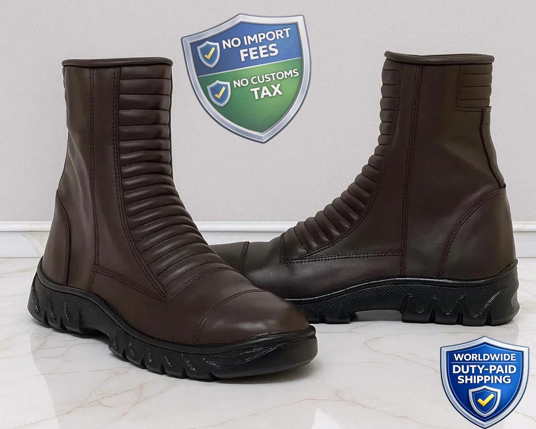 Fallout Cosplay Leather Boots: Marcella Style Post-apocalyptic Costume ...