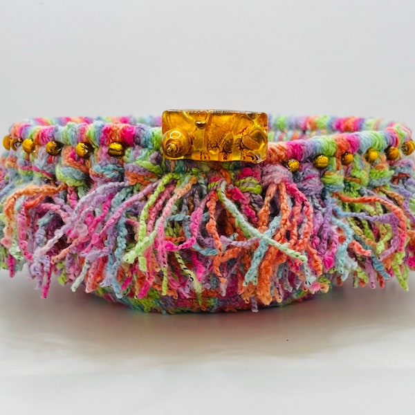 Fringe Basket - Etsy