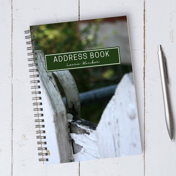 Address Book Spiral - Etsy