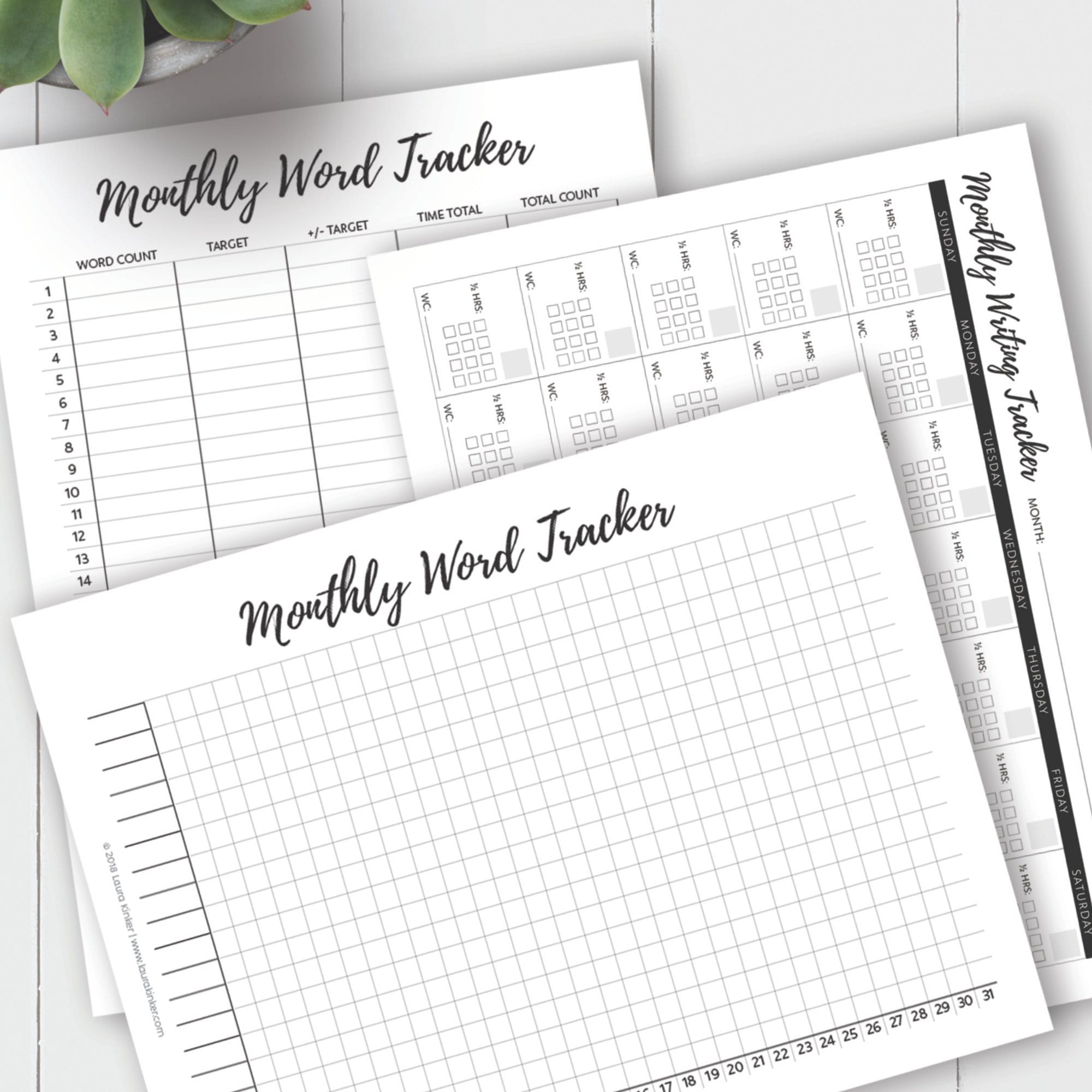 Calendars & Planners Paper & Party Supplies Paper Author Planner ...