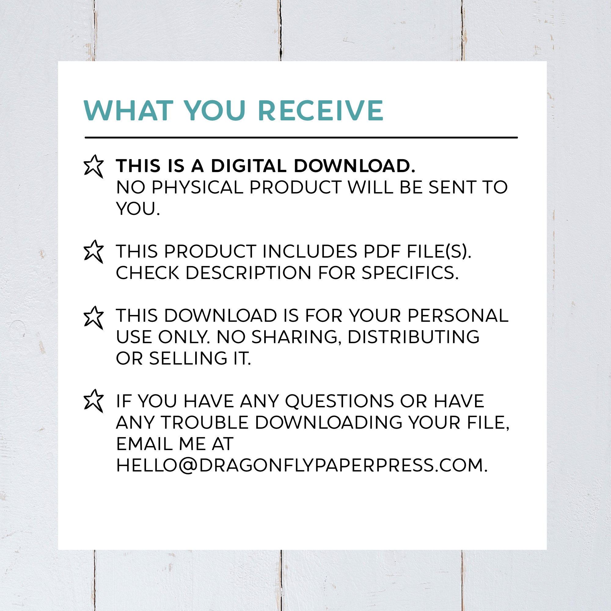 The Printable Vision Planner / Executive Size / Undated Monthly Weekly ...