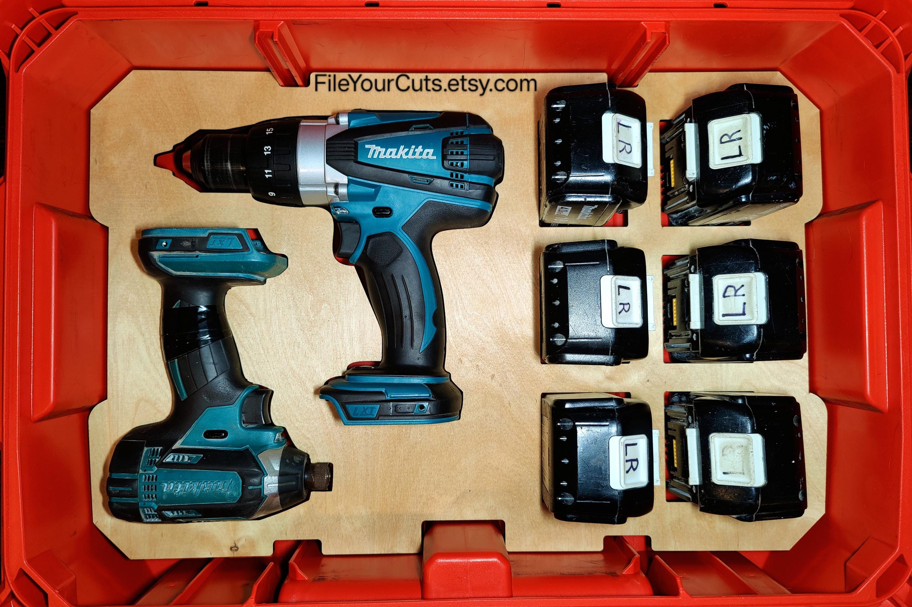 Milwaukee M12 Drill Outlines for Packout Tool Boxes - Etsy