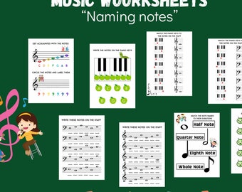 Music Theory Worksheets Music Worksheets Music Printable Music Class ...