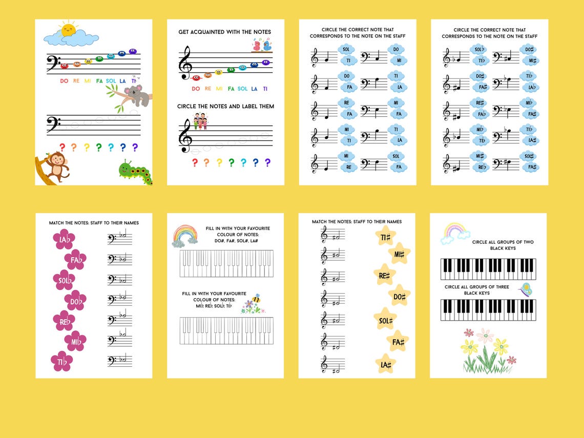 Music Worksheets Music Theory Worksheets Music Printable Homeschool ...