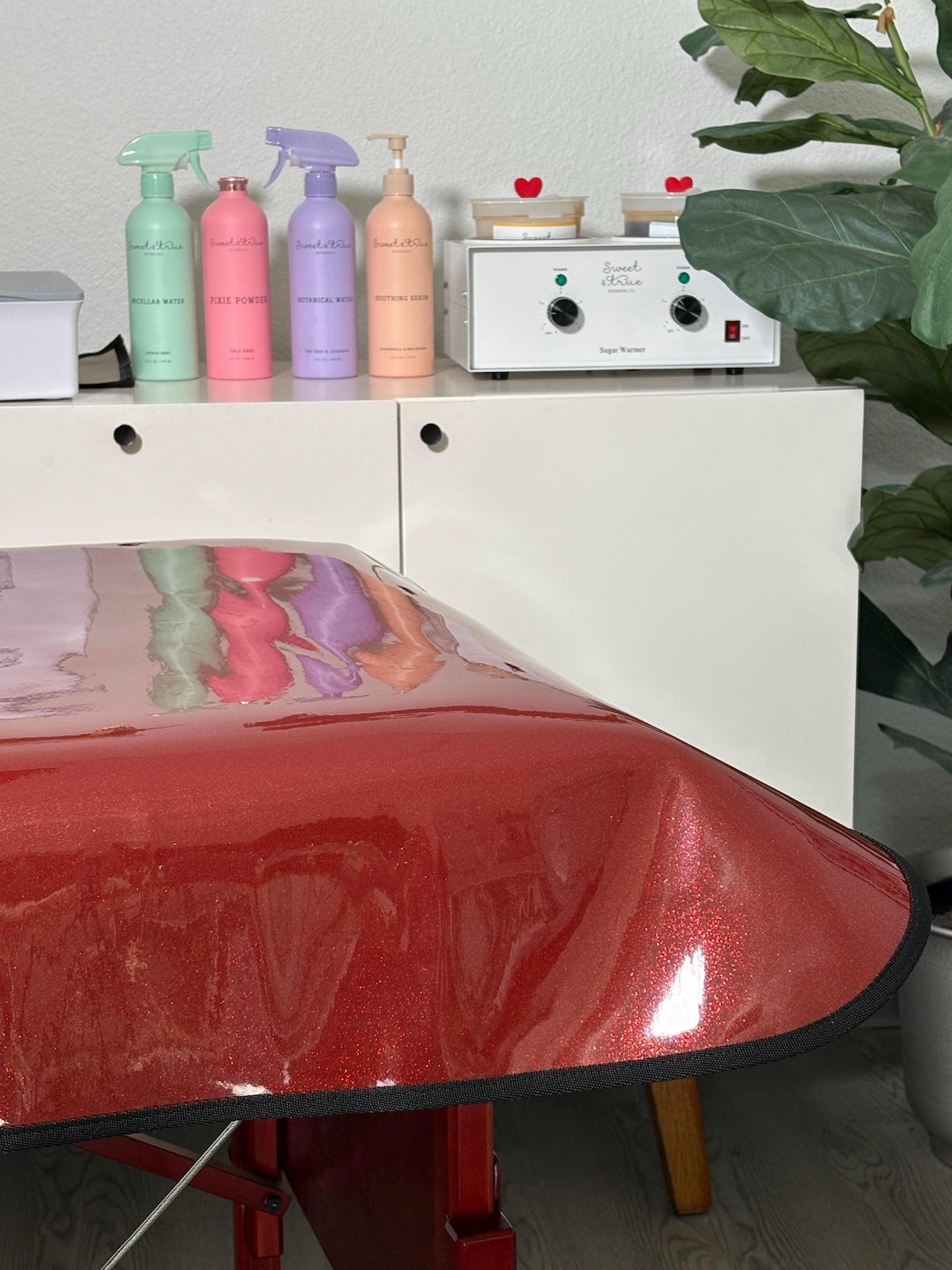 Vinyl Waxing Pad (78" X 36") Sugaring and Waxing Mat, Spa Bed Pad, Wax ...