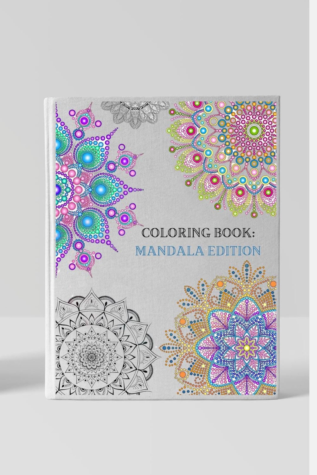 Coloring Book: Mandala Edition for Adults - Etsy