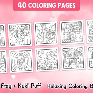 Dream Date: Romantic Coloring Book Featuring Couple on Dates by Lina ...