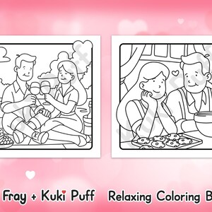 Dream Date: Romantic Coloring Book Featuring Couple on Dates by Lina ...
