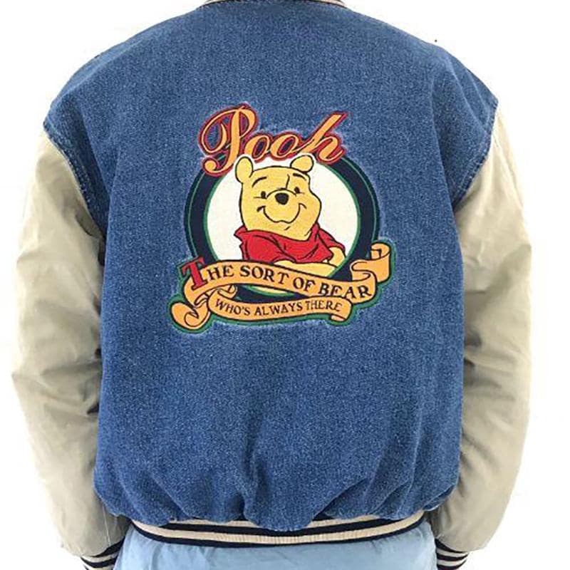 Pooh Varsity Coat - Etsy UK