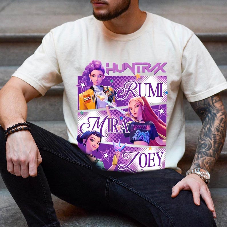 Huntrix Characters PNG Clipart: Rumi, Mira, Zoey (digital Download) - Etsy