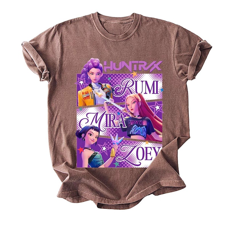 Huntrix Characters PNG Clipart: Rumi, Mira, Zoey (digital Download) - Etsy