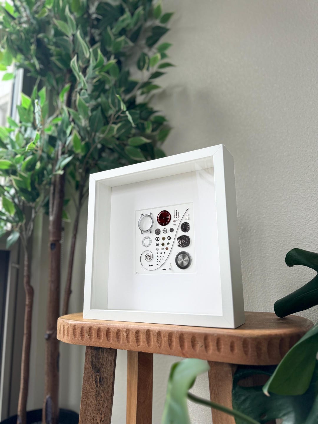 Gifts for Him, Disassembled Watch Art – Unique Handcrafted Wall Decor ...
