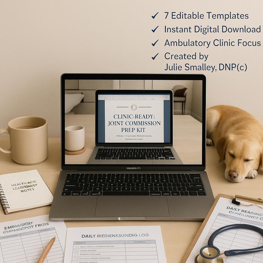 Clinic-ready: Joint Commission Prep Kit — Editable Templates for ...