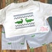 Faux Smocked Alligator Shorts Set - Etsy