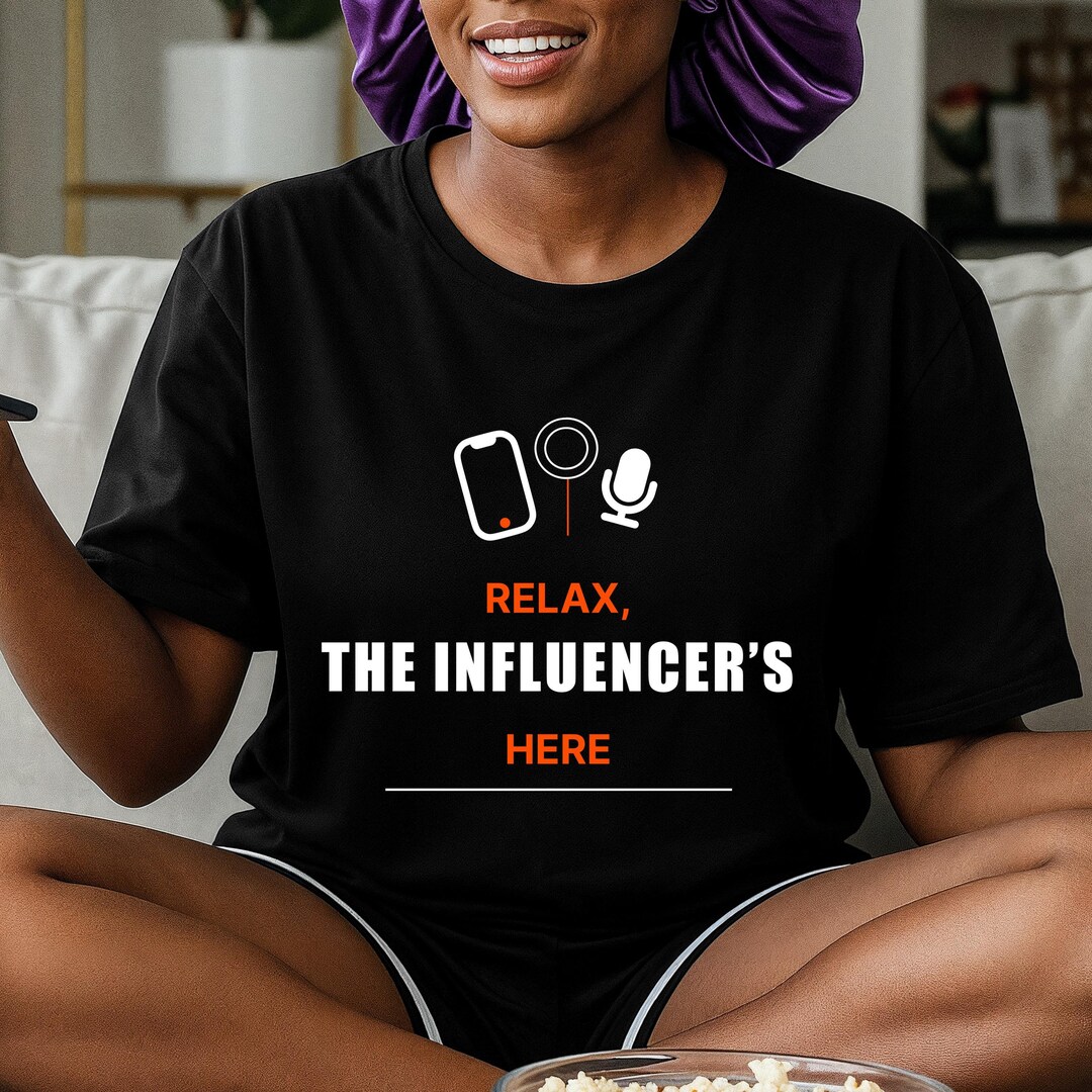 Content Creator Graphic Tee: Social Media Influencer Shirt - Etsy