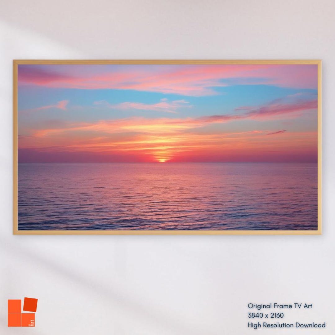 Ocean Sunset for Frame TV (4K Digital Download) - Etsy