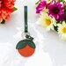 Cute Orange Leather Key Fob Holder - PU Leather Backpack Purse Charm ...