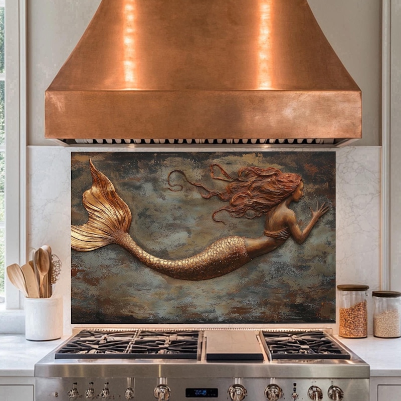 Mermaid Tile - Etsy