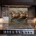 Horses Tempered Glass Backsplash,copper Splashback Tile,backsplash ...